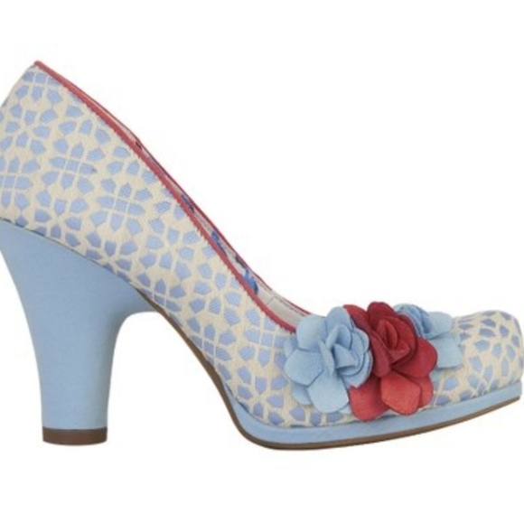 Ruby Shoo | Shoes | Ruby Shoo Sky Blue Eva Pump | Poshmark